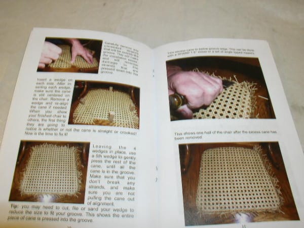 Complete Chair Caning Kit, Pressed Cane – Peerless Rattan